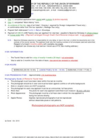 FSM Passport Application Guide | PDF | Mail | Passport