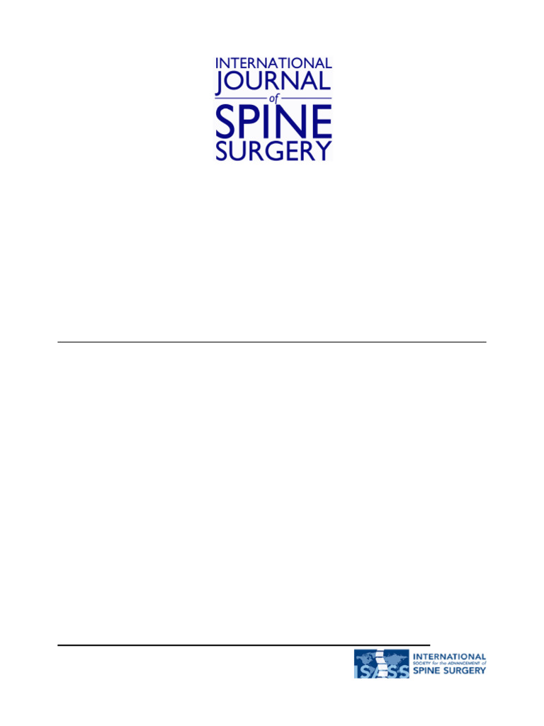 Biomechanics of Cervical Disc Prosthesis | PDF | Vertebral Column ...