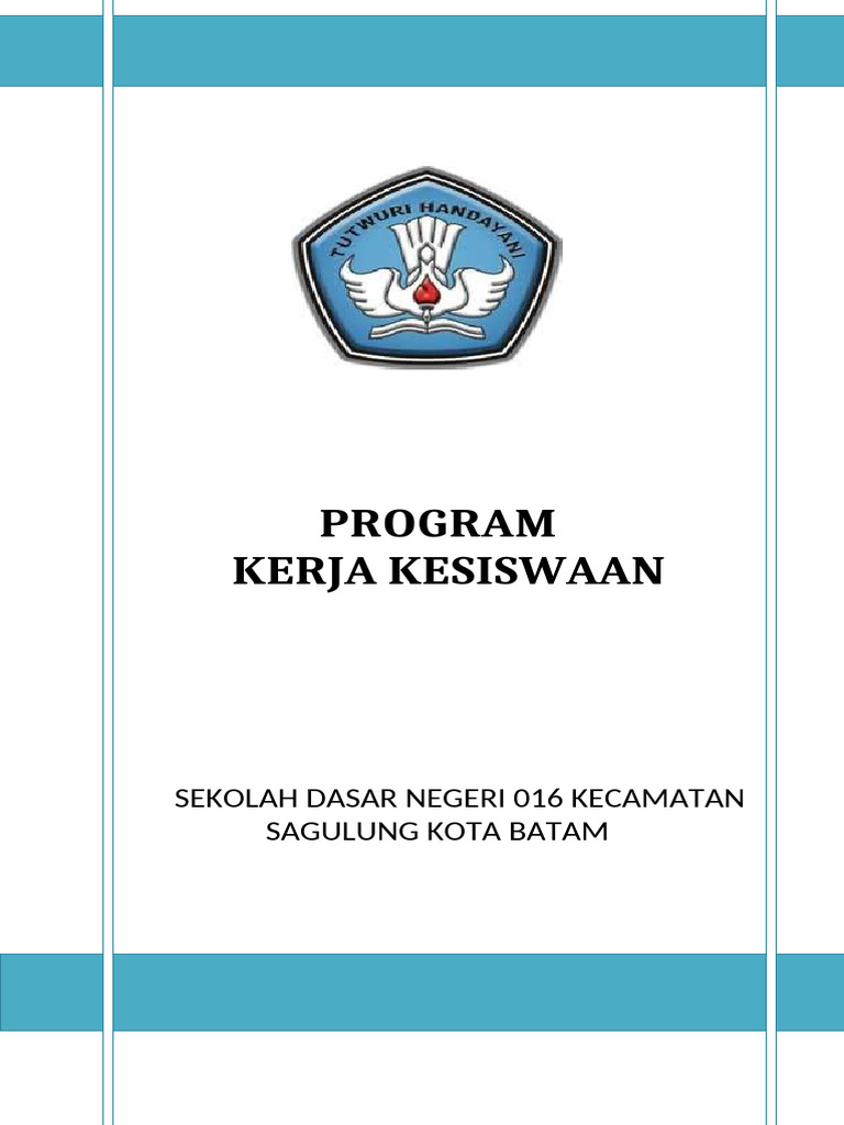 Program Kerja Kesiswaan | PDF