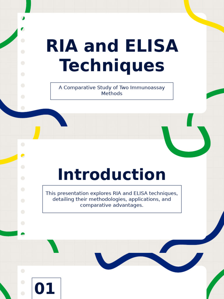 RIA and ELISA Techniques | PDF | Elisa | Health Sciences