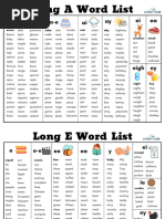Multisyllabic Word List | PDF