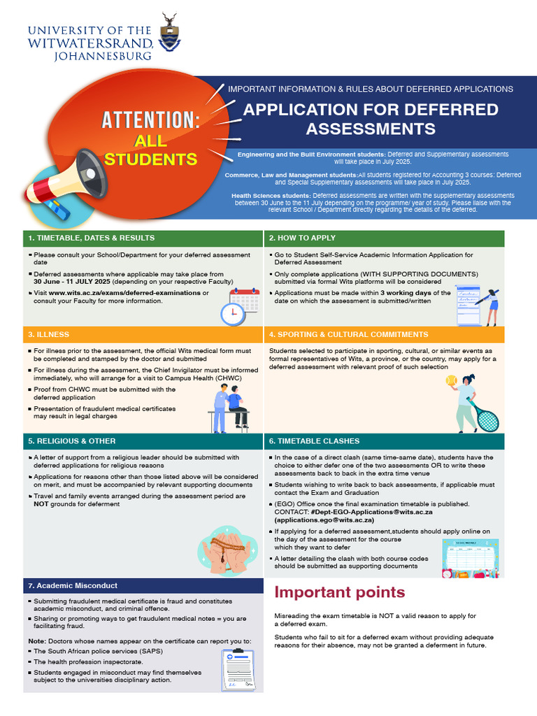 Poster-Applications For Deferred Assessments | PDF | Justice | Crime ...