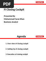 Closing Cockpit | PDF | Information Technology Management | Information Age
