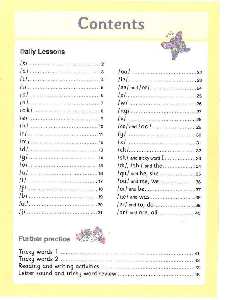 Phonics Pupil Book 1 | PDF