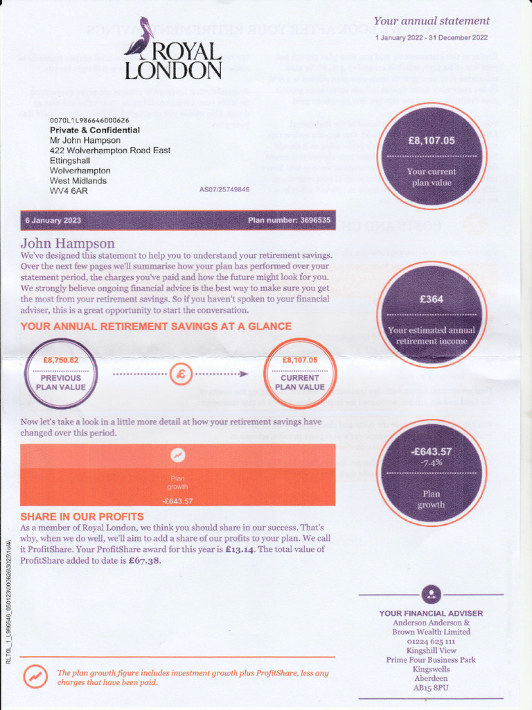 Royal London Policy | PDF