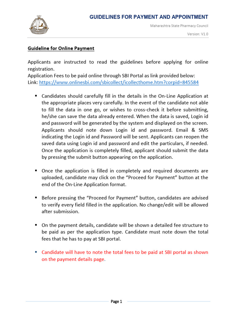 MSPC GuideforPaymentAppointment | PDF | Credit Card | Payments