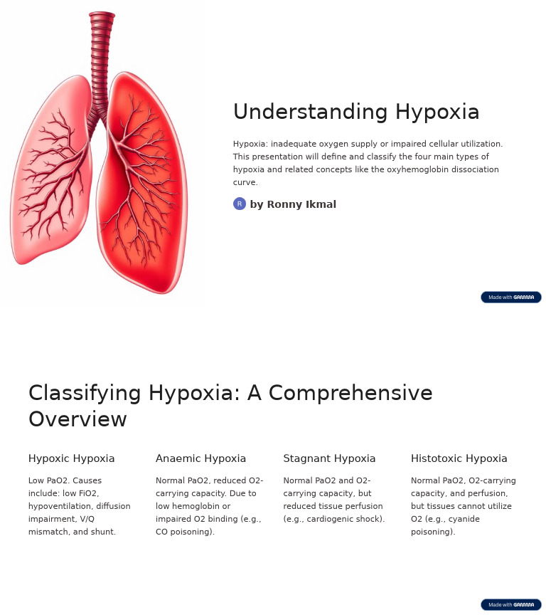 Understanding Hypoxia | PDF