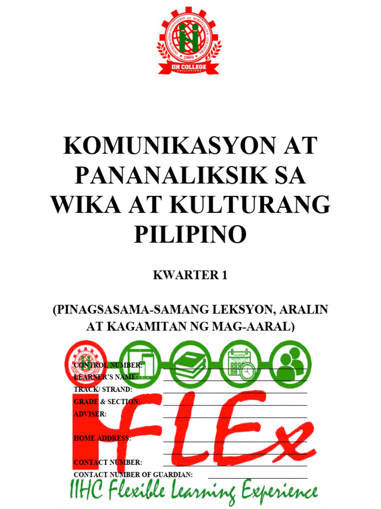 11 Komunikasyon Q1 | PDF