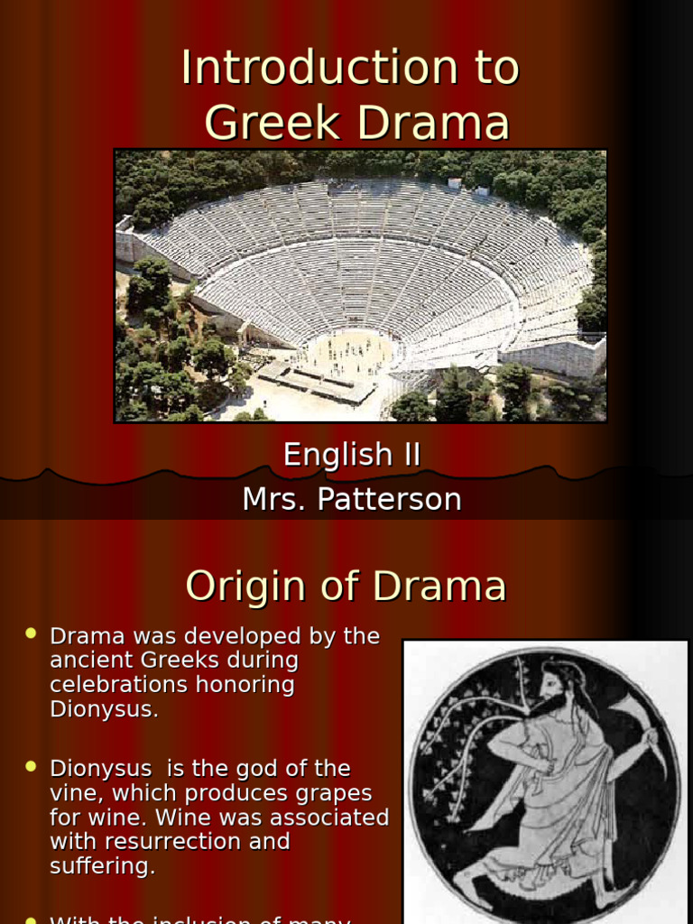 Greek Drama and Antigone Intro | PDF | Tragedy | Theatre