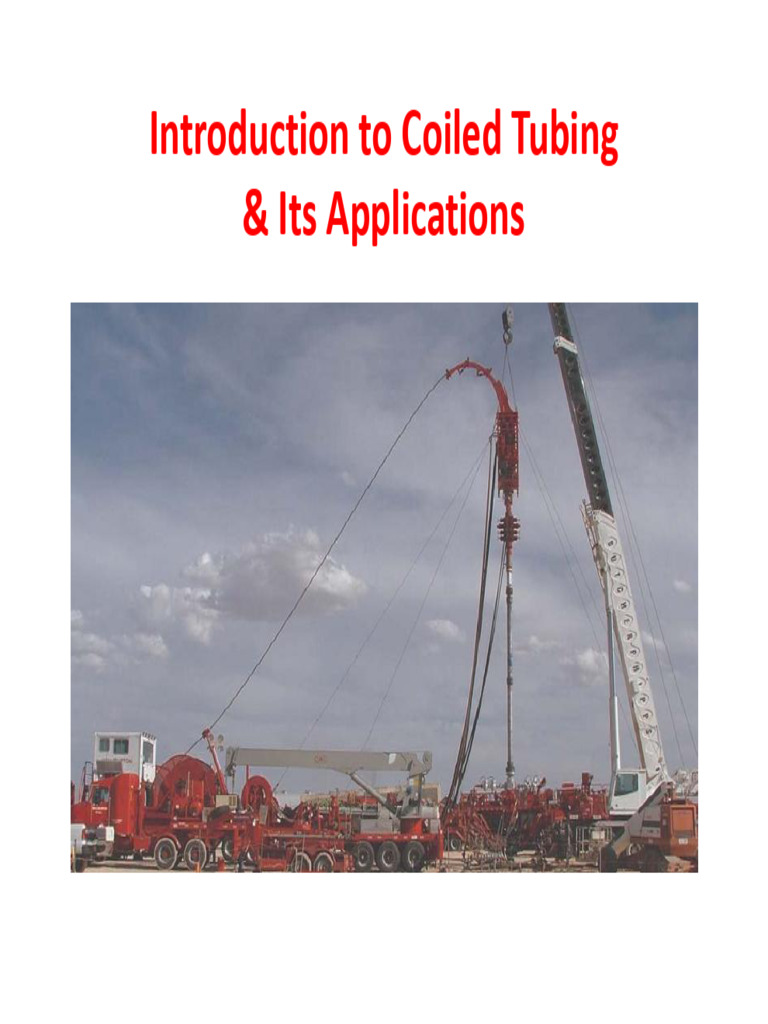 Basics of Coiled Tubing | PDF