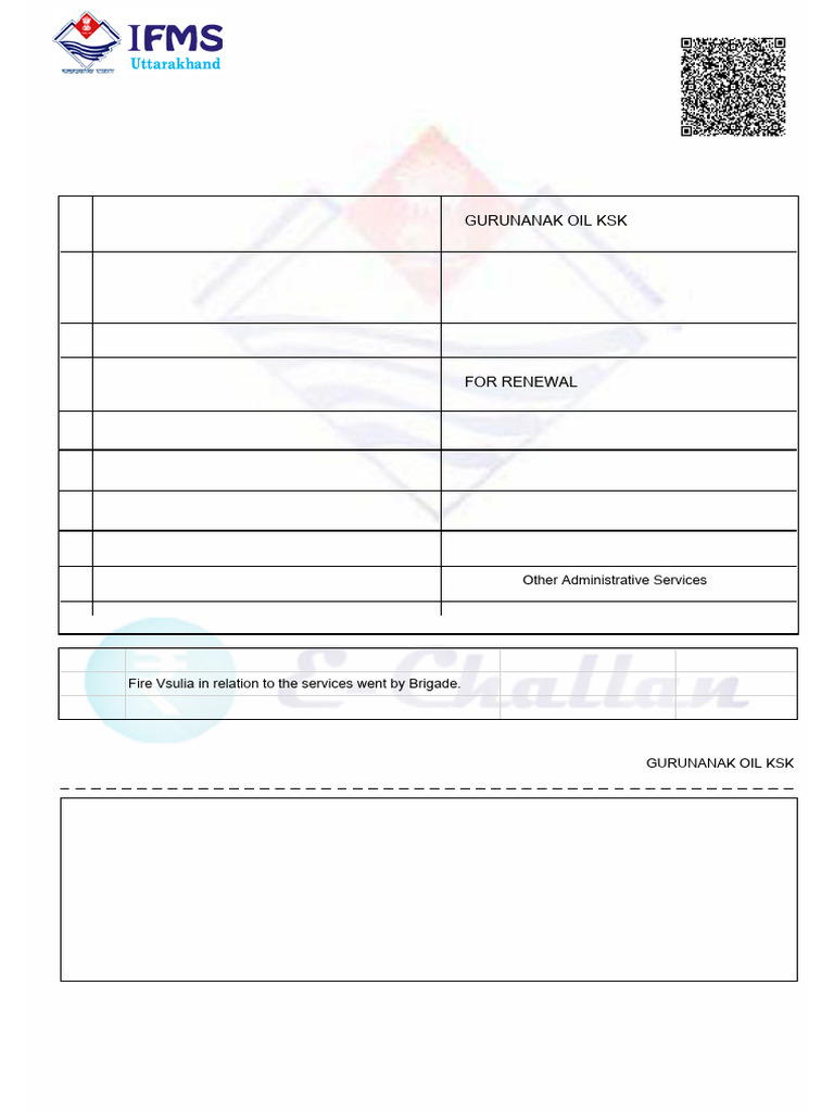 Treasury Form 209 Challan Submission Guide | PDF | Money