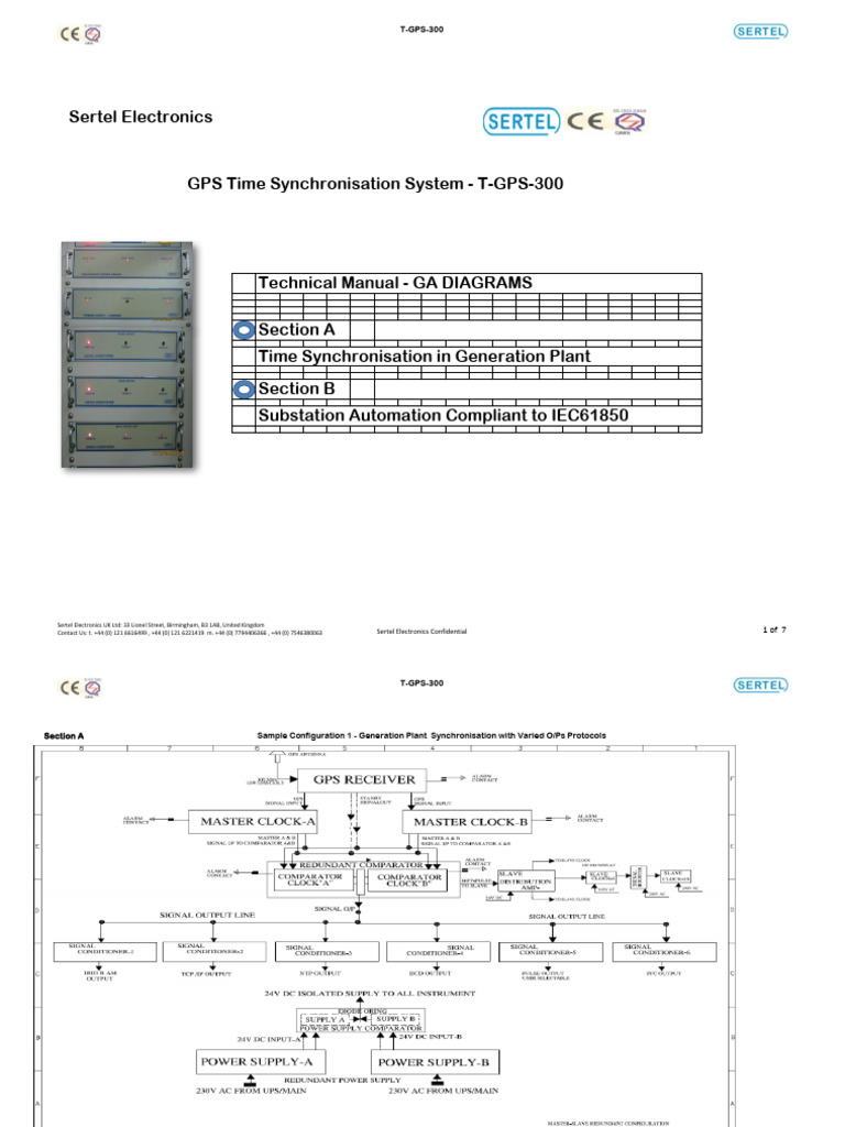 T GPS 300 TechnicalSpecification | PDF | Electricity | Information And Communications Technology