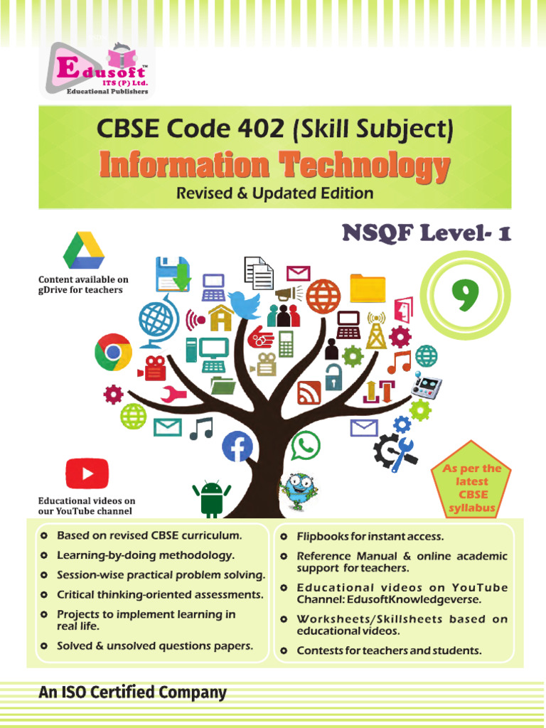 Code 402 Class 9 MS Office Base | PDF | Communication | Adverb