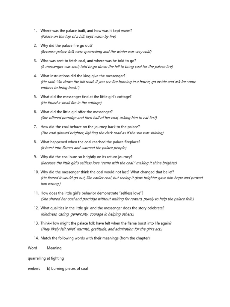 A Light For A Palace Fire | PDF | Verb | Grammar