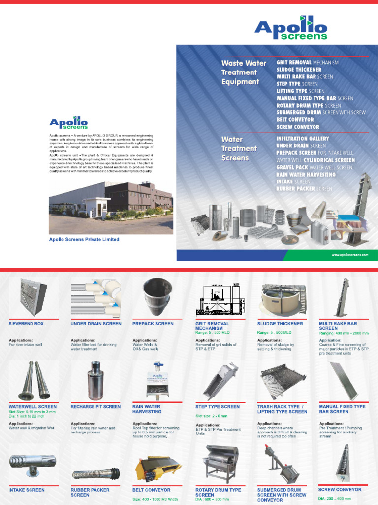 Apollo Screens Catalog | PDF