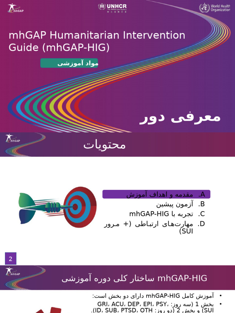 Mhgap Humanitarian Intervention Guide (Mhgap-Hig) | PDF