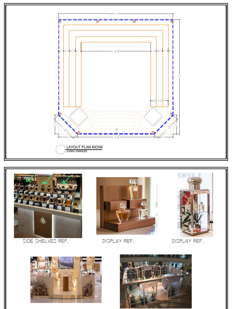 Layout Plan Kiosk | PDF