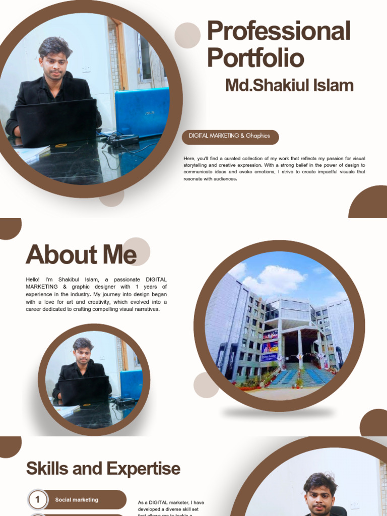 MD - Shakibul Islam Portfoilo | PDF | Design | Web Design