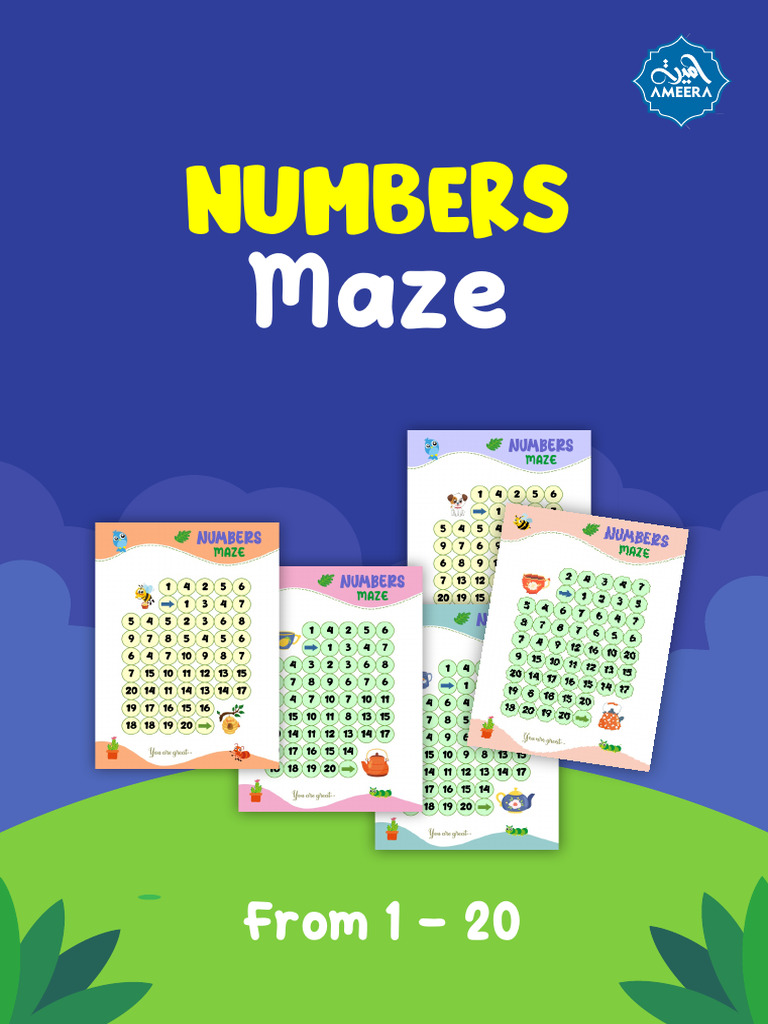 Numbers Mazes | PDF