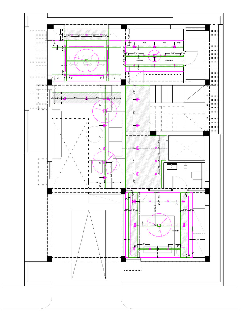Ground Floor - Roof Lighting Layout | PDF