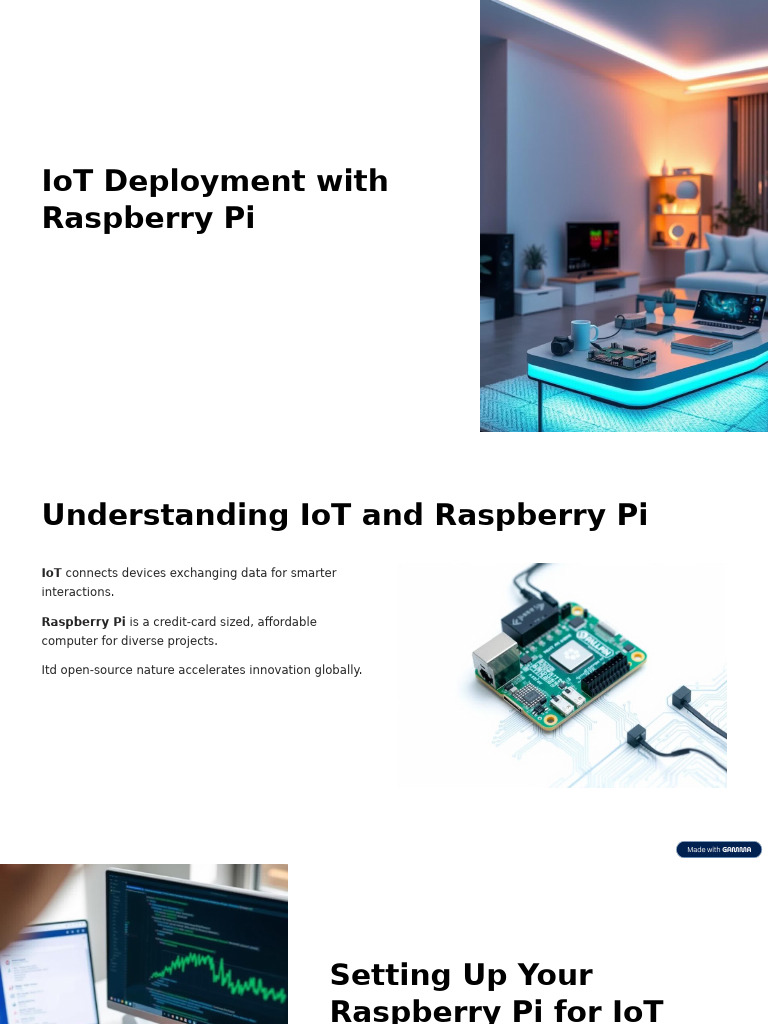 IoT Deployment With Raspberry Pi | PDF | Internet Of Things | Raspberry Pi