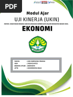 Modul Ajar Ekonomi Fase e - Kegiatan Ekonomi | PDF | Karier & Perkembangan | Bisnis