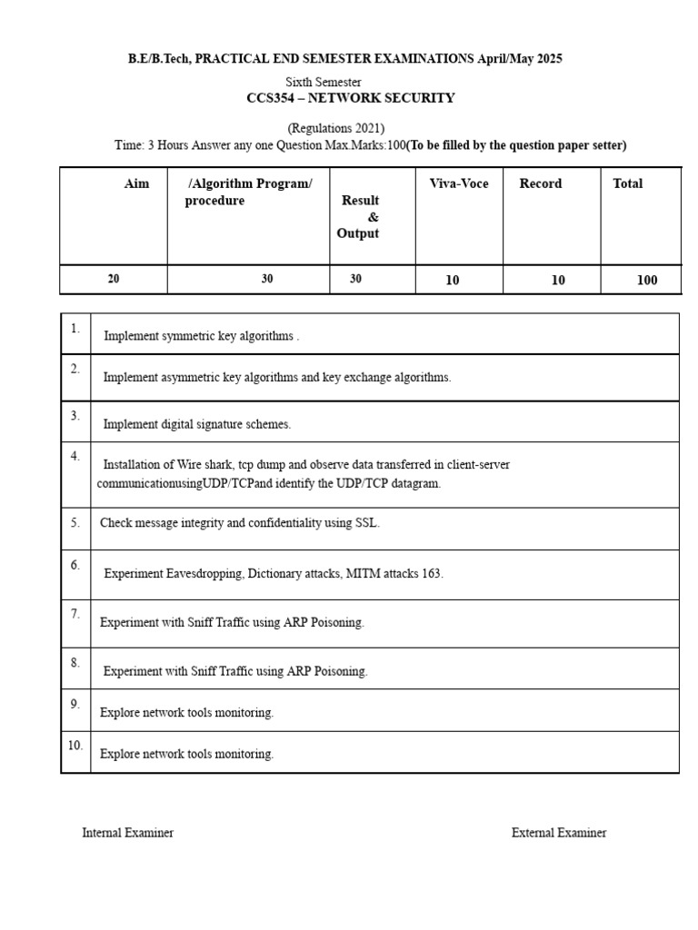 Network Security Lab | PDF