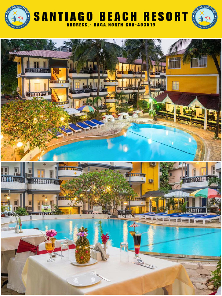 Santiago Beach Resort Baga | PDF