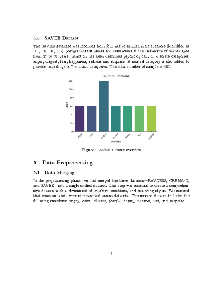 Deep Learning Report 7 9 | PDF | Sampling (Statistics) | Emotions