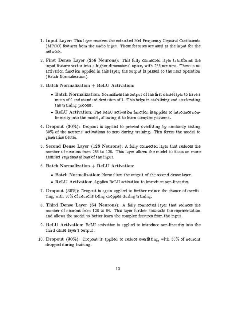 Deep Learning Report 13 15 | PDF | Computational Neuroscience | Machine Learning