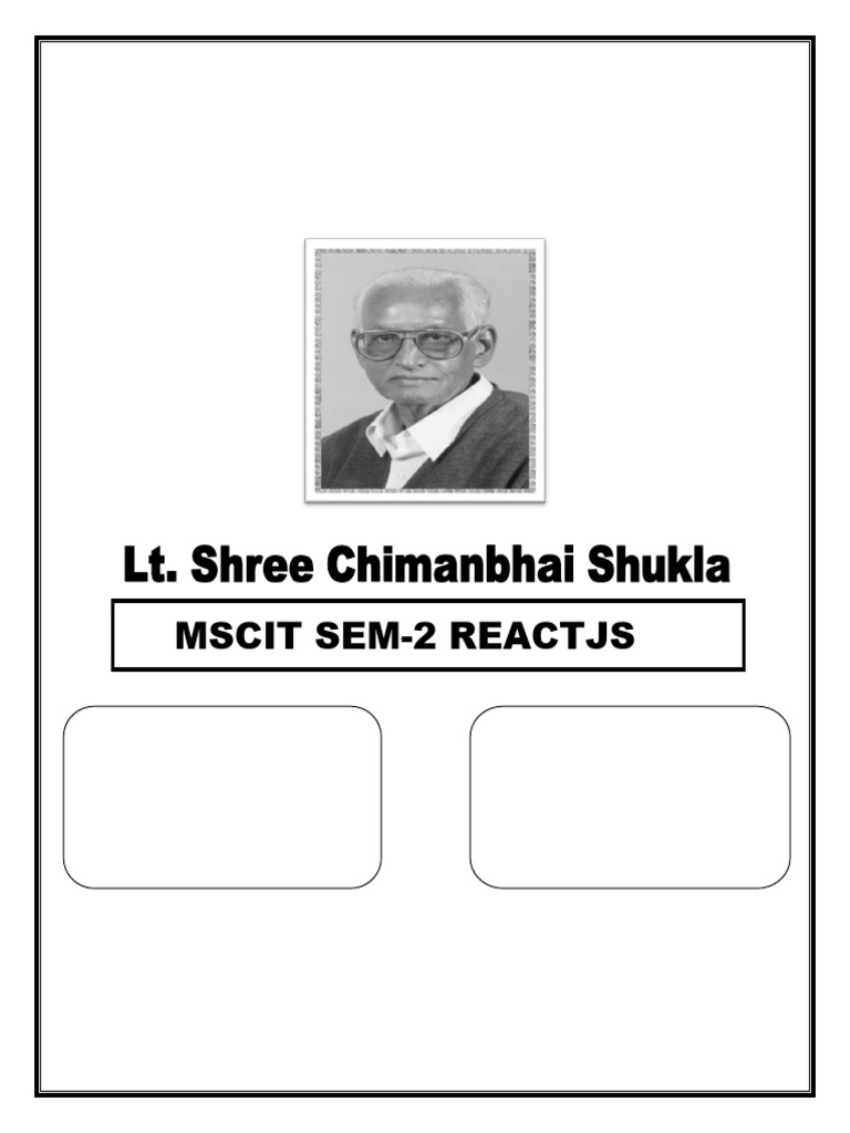React Js Express Js Unit-2 | PDF | Document Object Model | Java Script