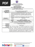 Aral Program Plan S.Y 2025-2026 | PDF | Behavior Modification | Learning