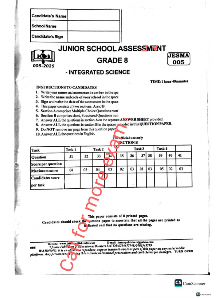 g8 Jesma 005 Inter | PDF