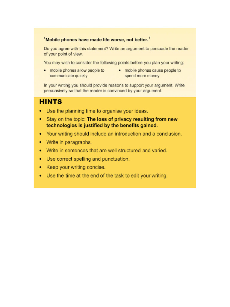 ICAS Writing | PDF
