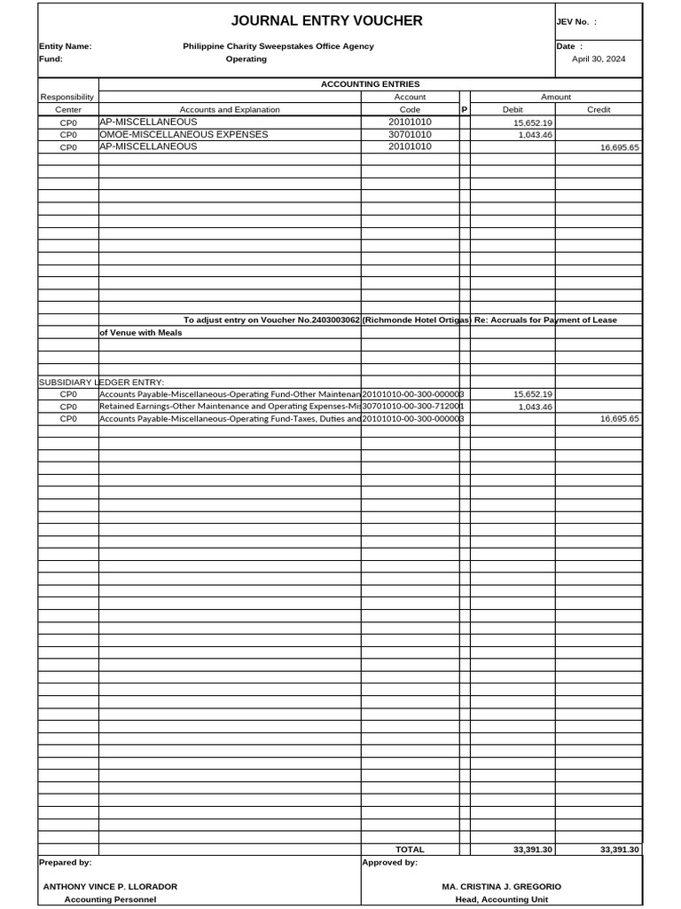 GJ Entries - June 2025 Vince | PDF | Debits And Credits | Voucher
