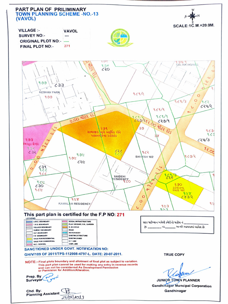 19 Part Plan + Form F | PDF