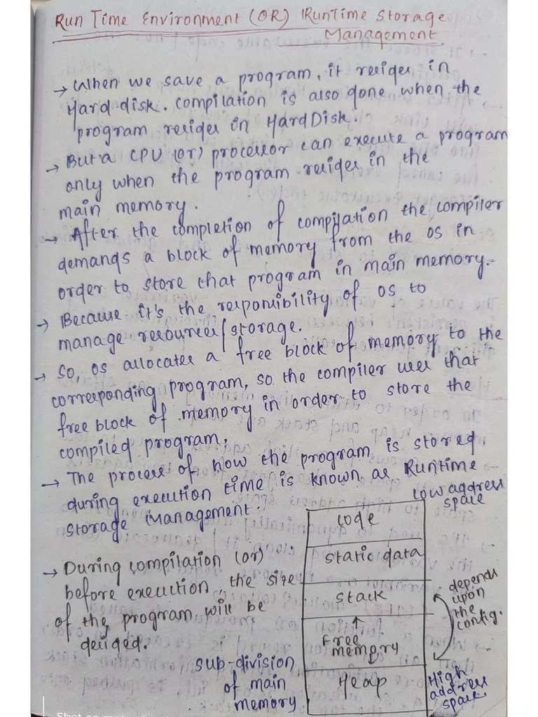 Runtime Environment | PDF