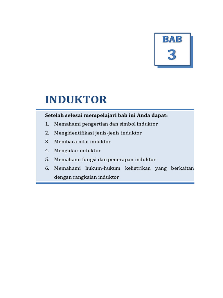 Simbol dan Jenis Induktor Elektronik | PDF
