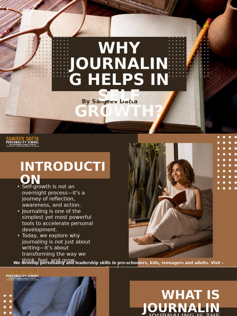 Why Journaling Helps in Self Growth? | PDF | Adolescence | Leadership