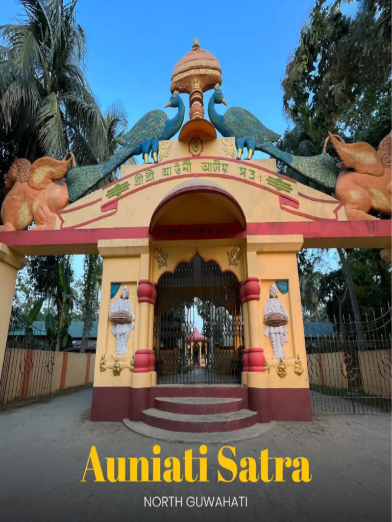Study On The Traditional Satriya Culture of The Shri Shri Auniati Satra ...