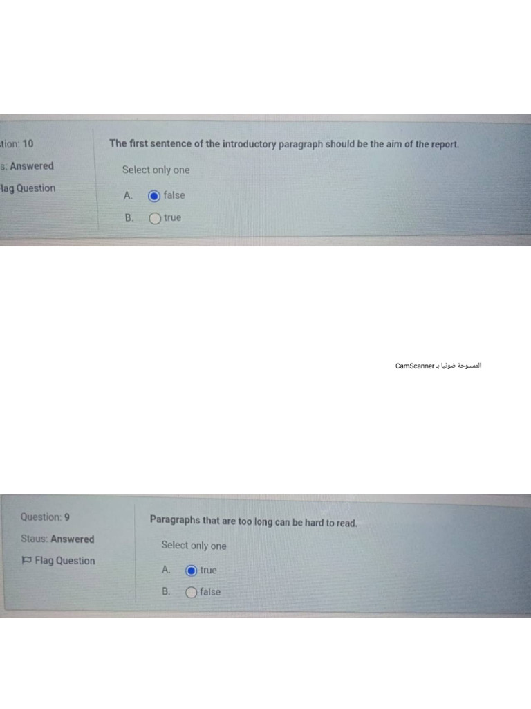 English 2 - Re-Quiz 1 | PDF