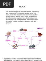 Types of Rocks Worksheet | PDF | Rock (Geology) | Igneous Rock
