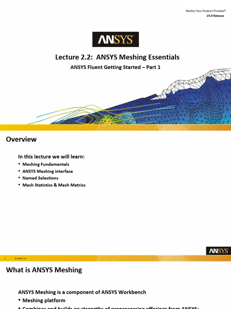 Fluent Mesh Quality in ANSYS 19r2 | PDF