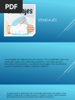 Tipos Funciones Medidas y Técnicas para Vendas y Vendajes | PDF