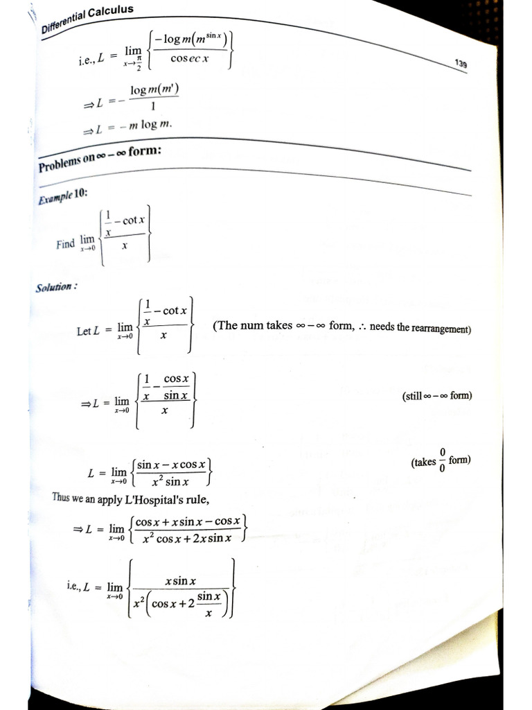 Mat Differential Calculus | PDF