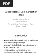 Dance Helical Model of Communication | PDF | Nonverbal Communication ...