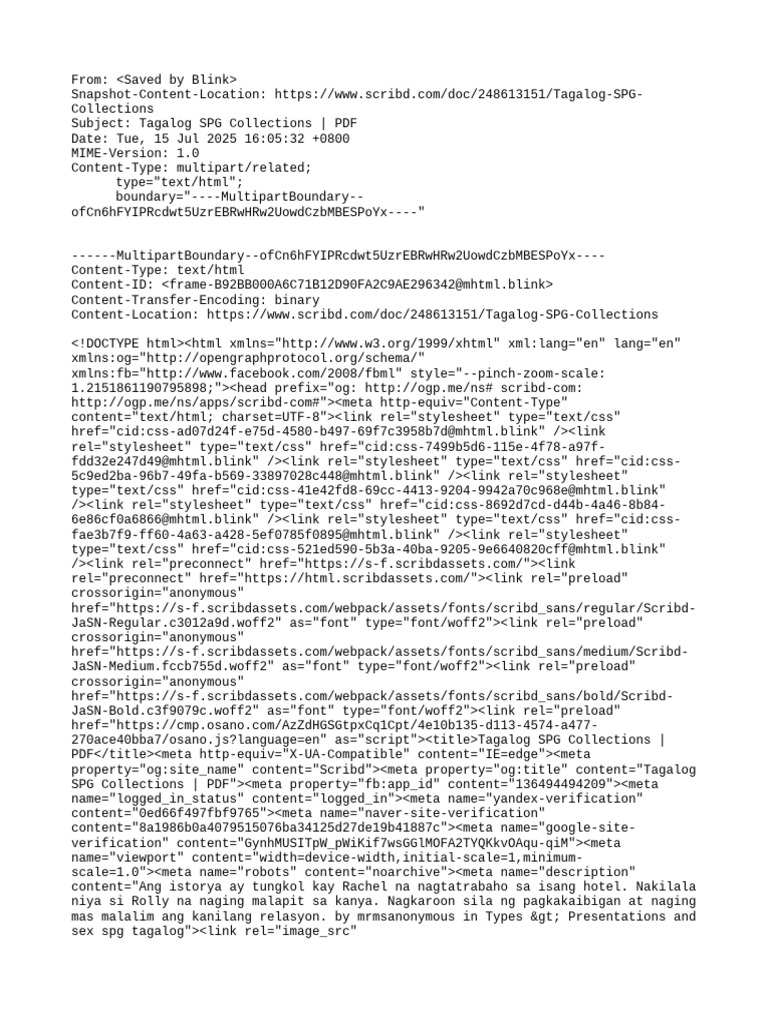 Tagalog SPG Collections - PDF | PDF | Cyberspace | Software