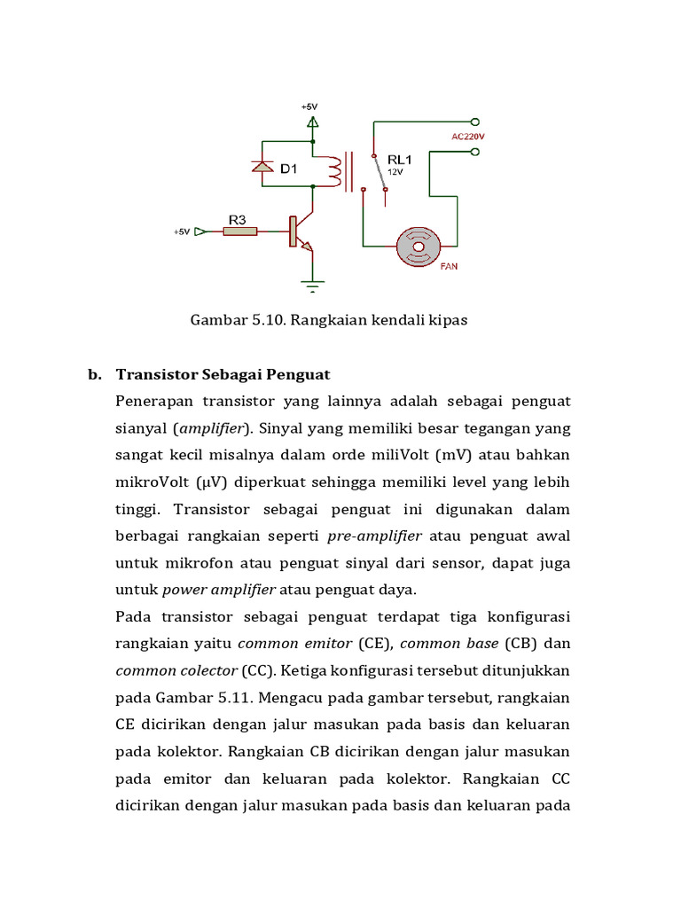 Transistor Penguat | PDF