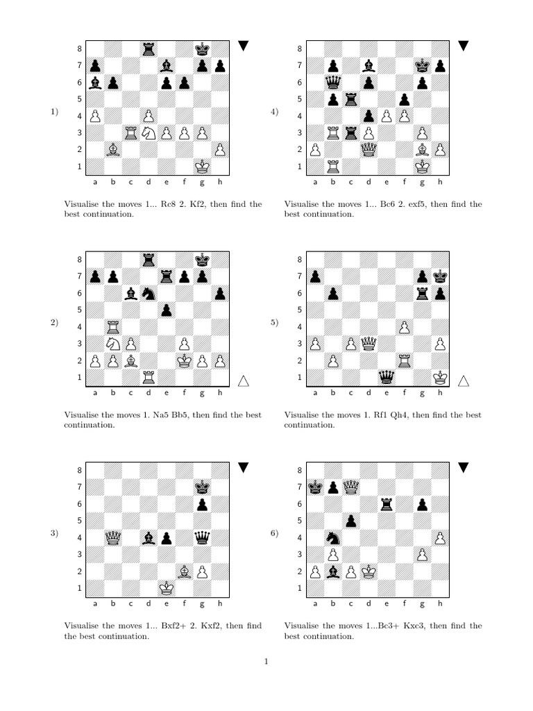 Benedictine - Visualise 1 (2019) - Diagram | PDF | Chess Theory | Chess