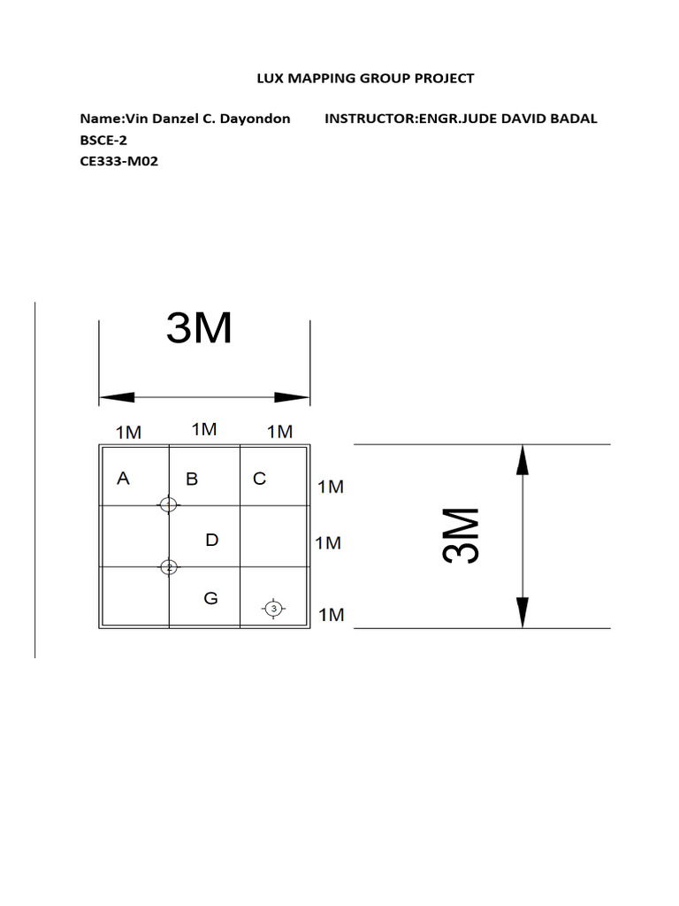 Lux Mapping Activitydd | PDF